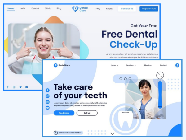 Dental Clinic Web Design | Website Of Dental Clinic