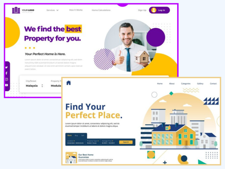 Real Estate Website Design | Website Design For Real Estate